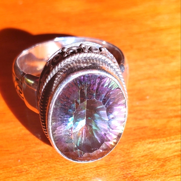 Sarda | Jewelry | Exquisite Sarda Silver 925 Gemstone Ring | Poshmark